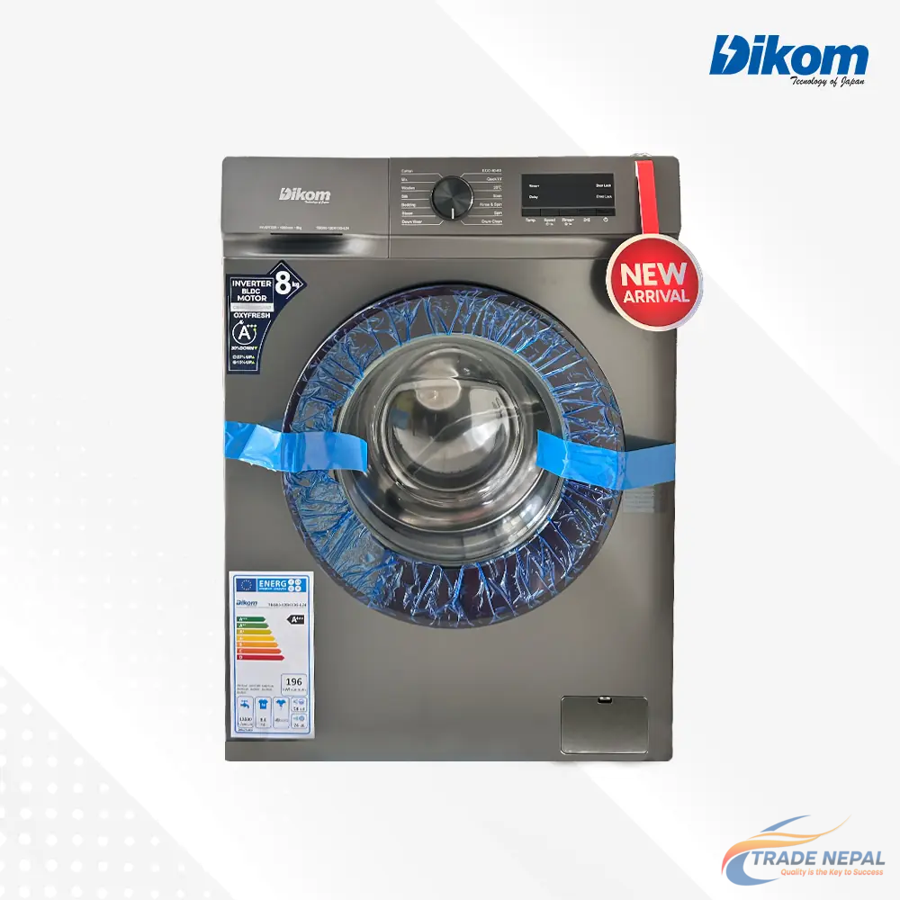 Buy Dikom 8KG Front Load Washing Machine TBG80-12DK13G-L24 | Fully ...